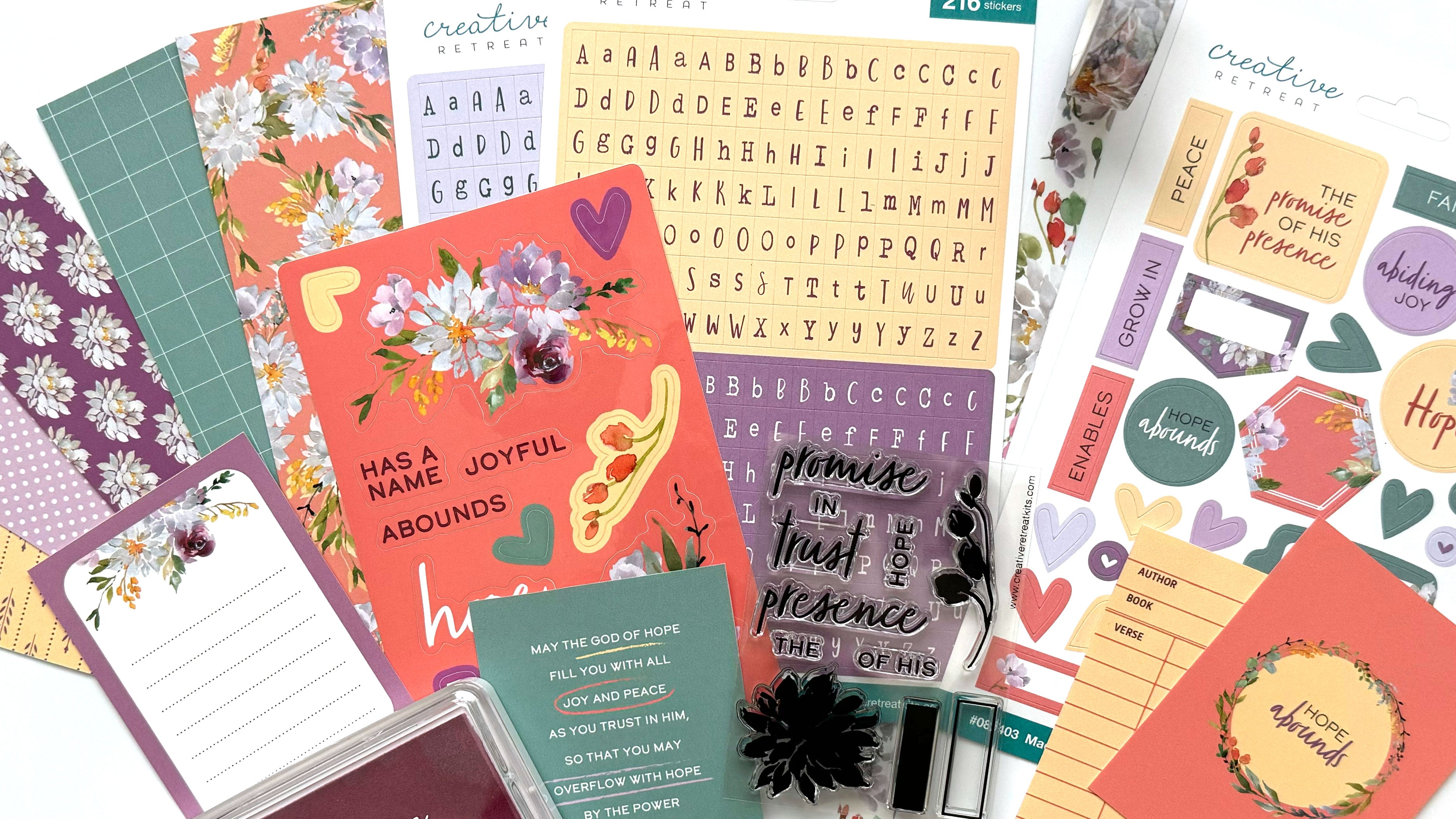Abound In Hope – Creative Retreat Kits