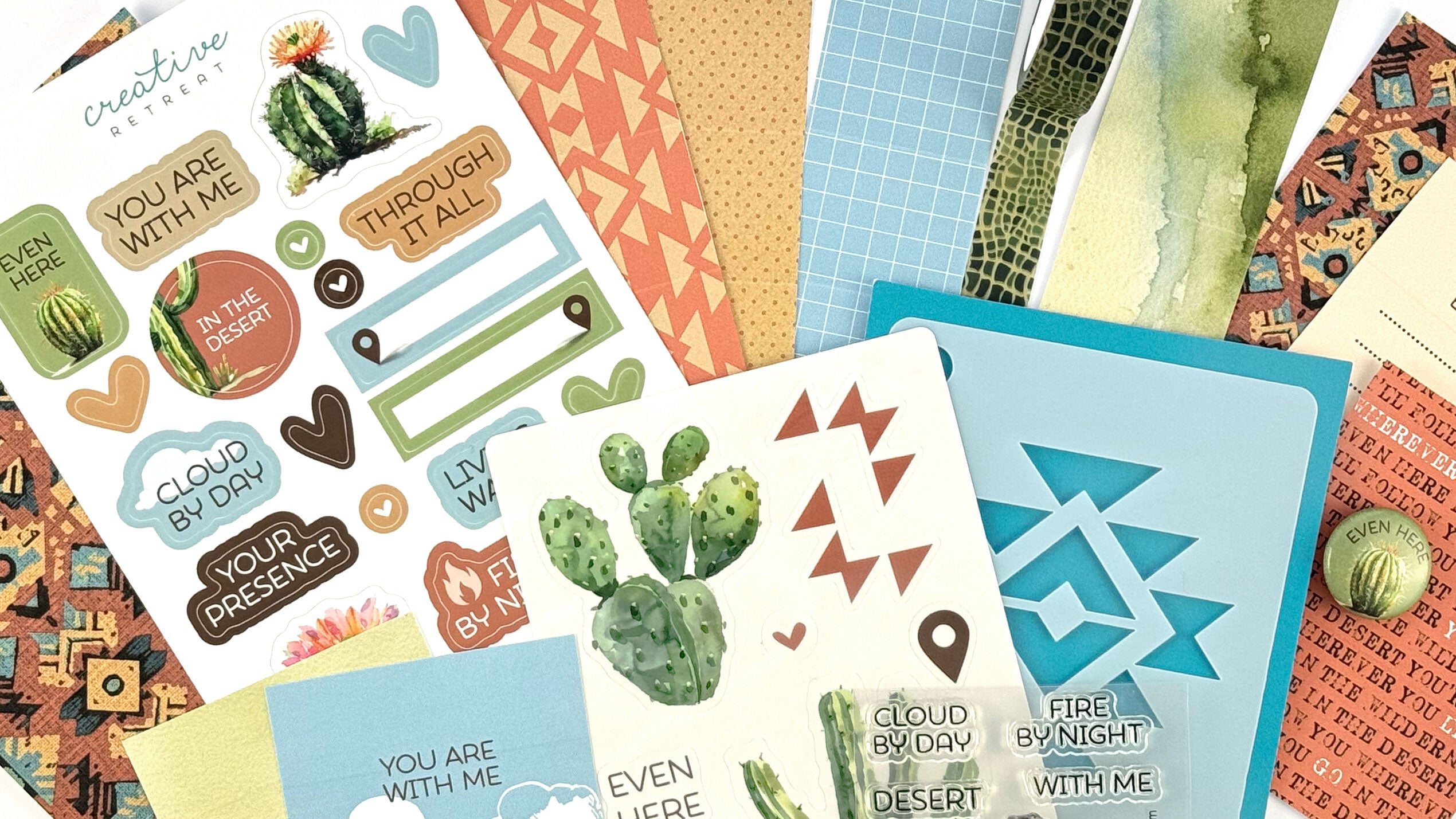 In The Desert – Creative Retreat Kits