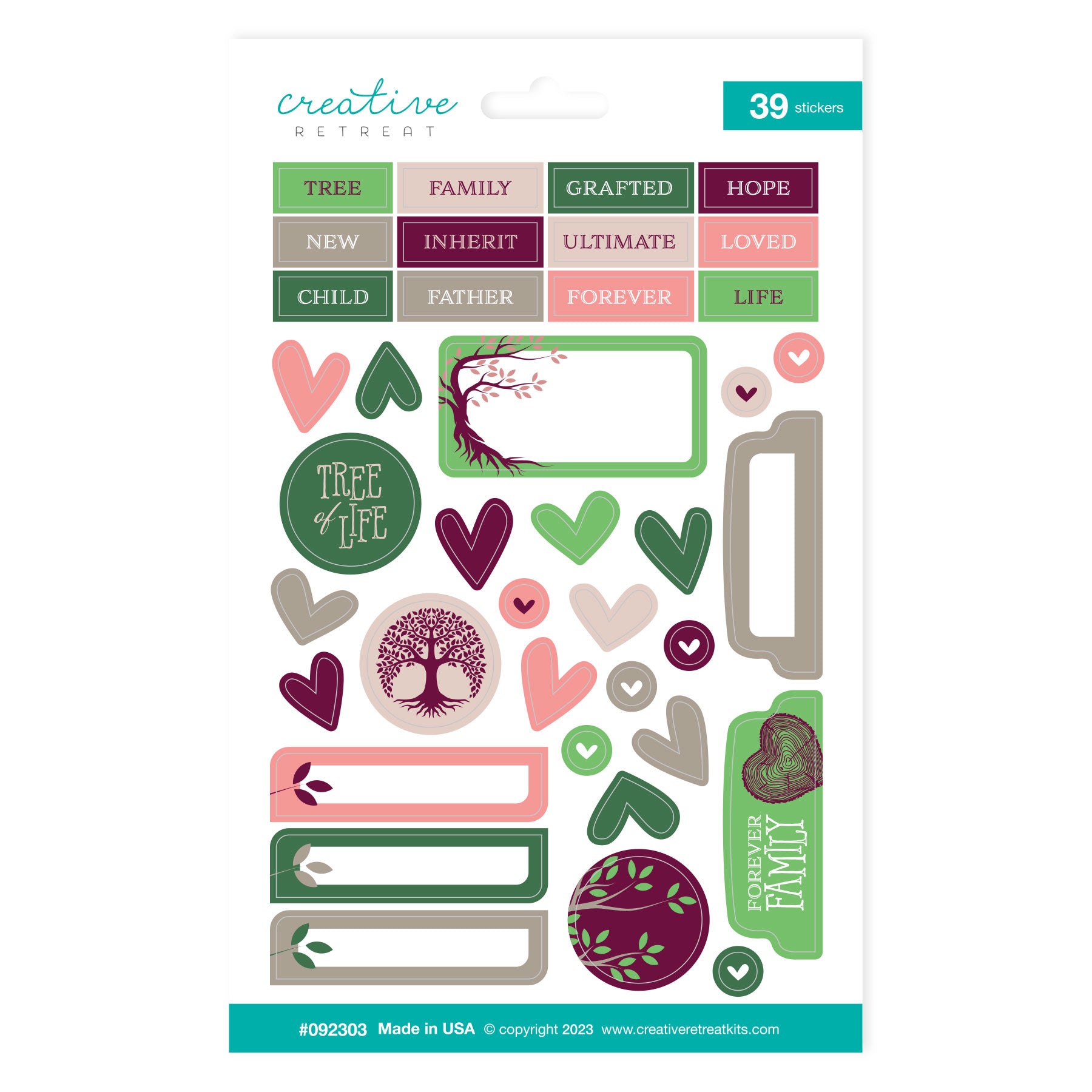 Family Tree – Creative Retreat Kits