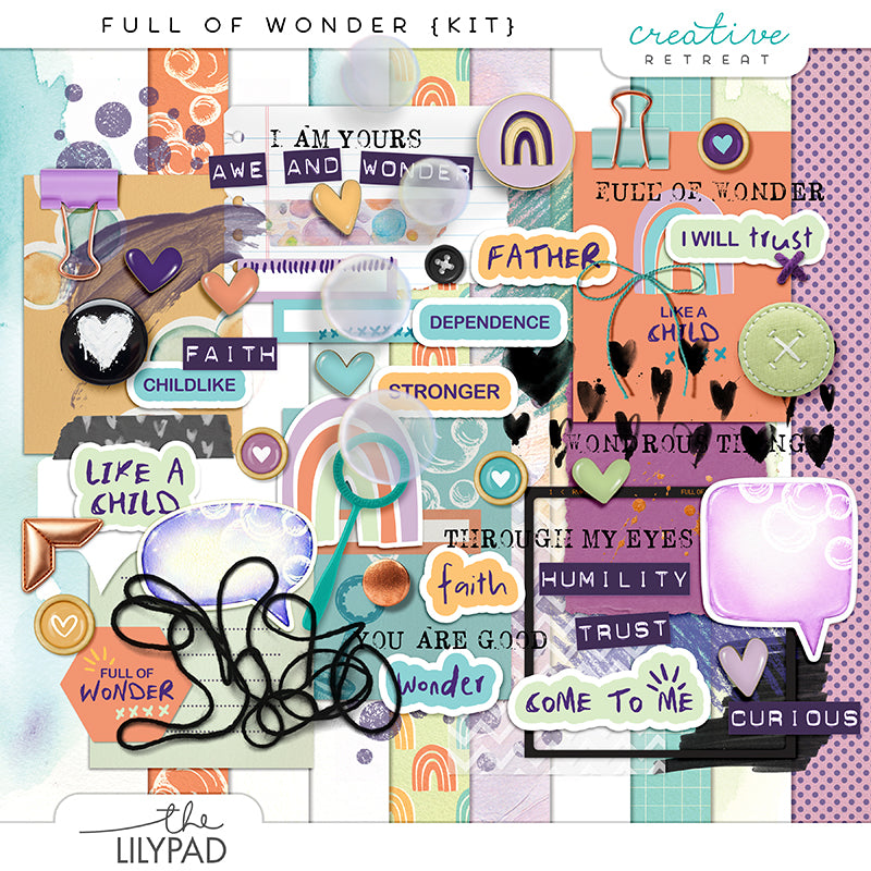 Full Of Wonder Digital Kit – Creative Retreat Kits