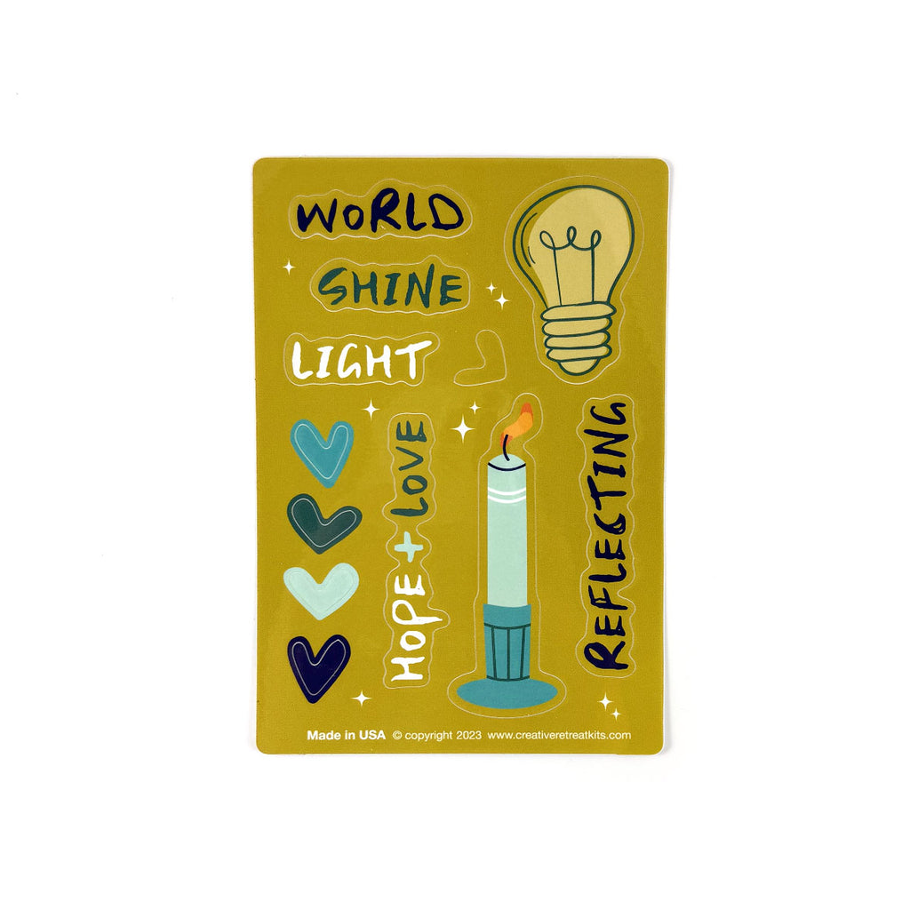 Shine On Glossy Stickers – Creative Retreat Kits