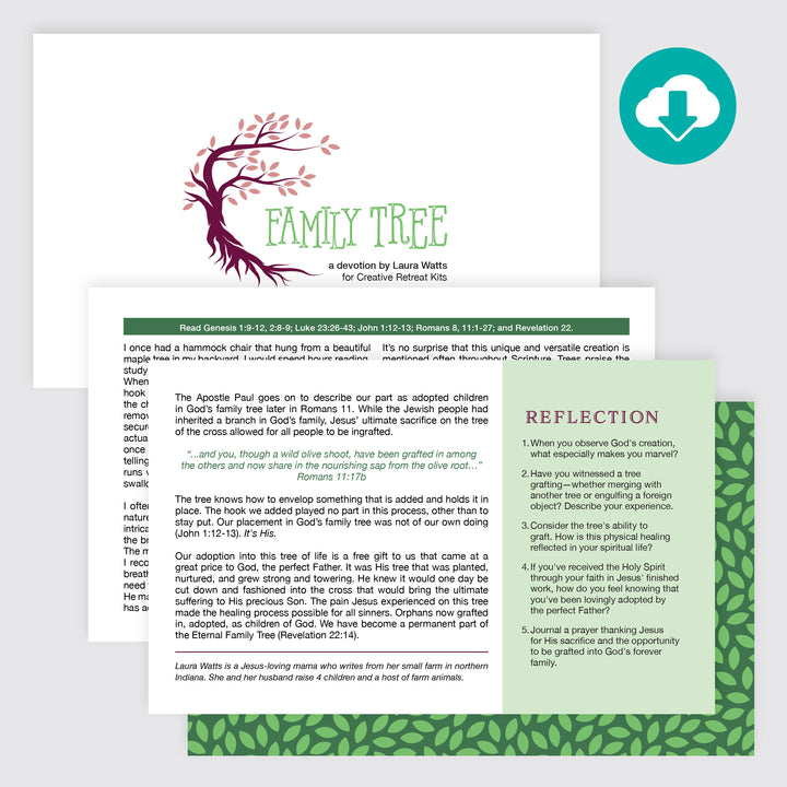 Family Tree – Creative Retreat Kits
