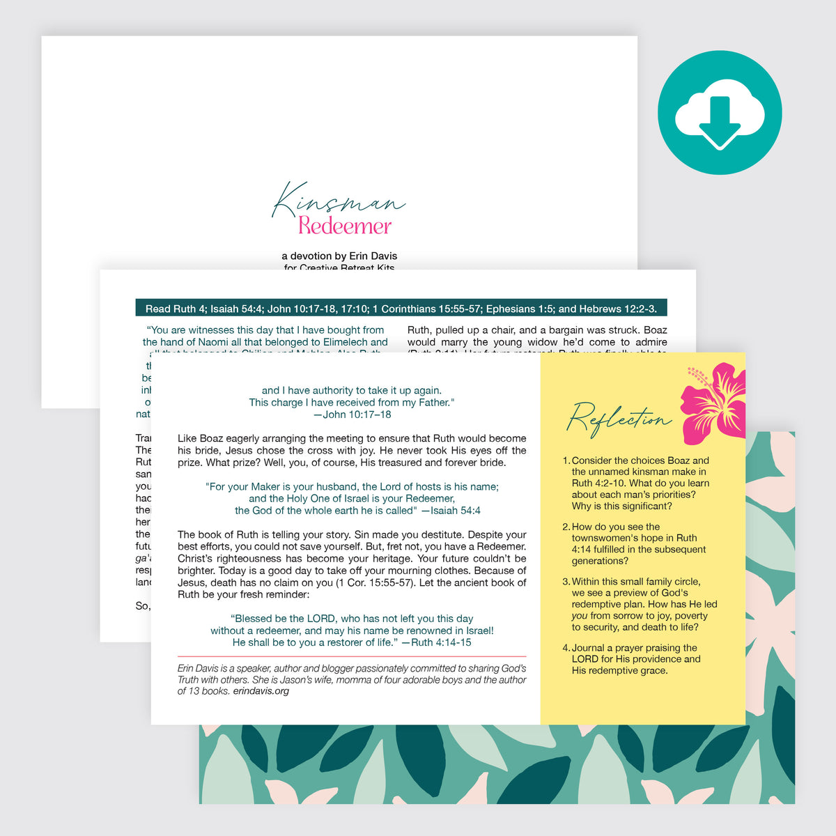 Kinsman Redeemer Devotional (PDF) – Creative Retreat Kits
