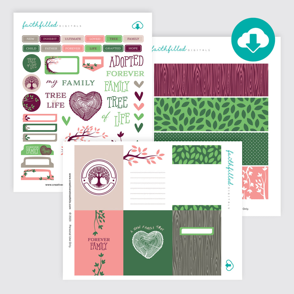 Family Tree – Creative Retreat Kits