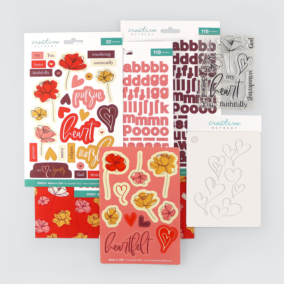 Heartfelt – Creative Retreat Kits