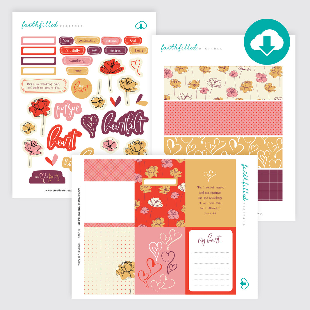 Heartfelt – Creative Retreat Kits